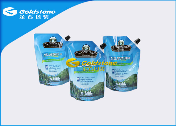 Reusable Refillable Food Stand Up Pouch With Spout Biodegradable Recyclable